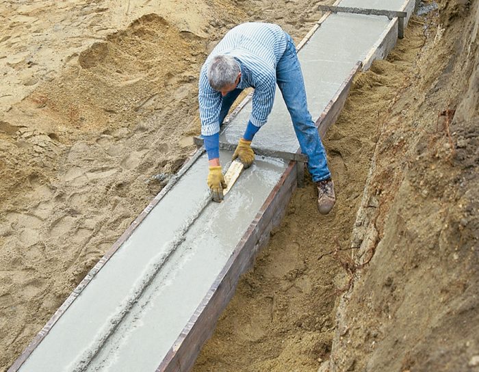 Forming and Pouring Footings - Fine Homebuilding