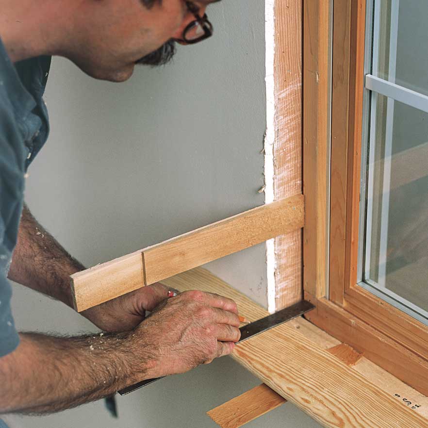 Trimming Windows - Fine Homebuilding