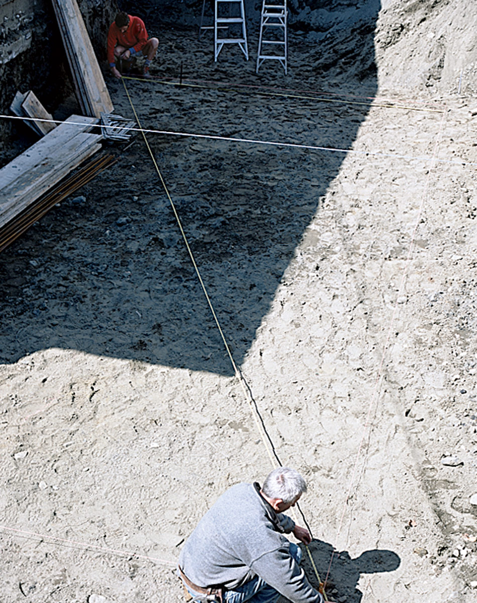 An Addition Foundation - Fine Homebuilding