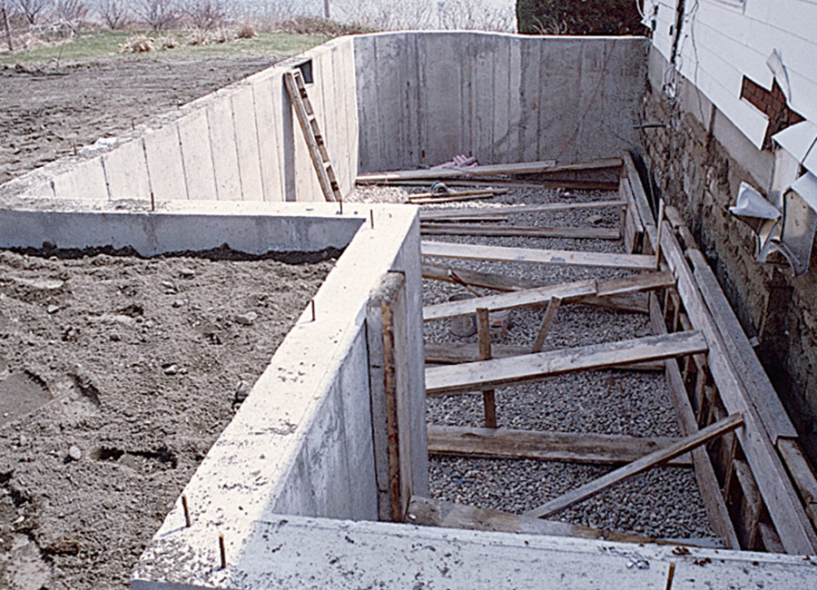 An Addition Foundation - Fine Homebuilding