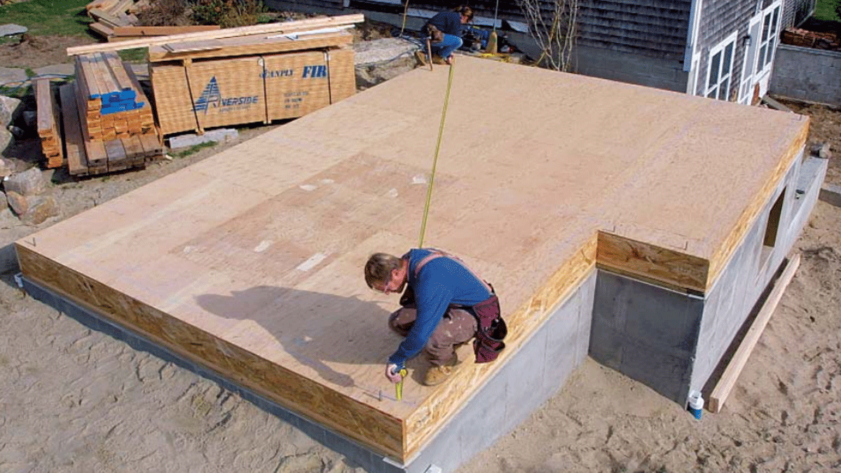 Careful Layout for Perfect Walls - Fine Homebuilding