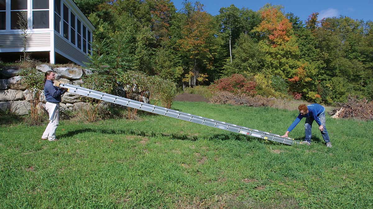 Extension Ladder Basics - Fine Homebuilding