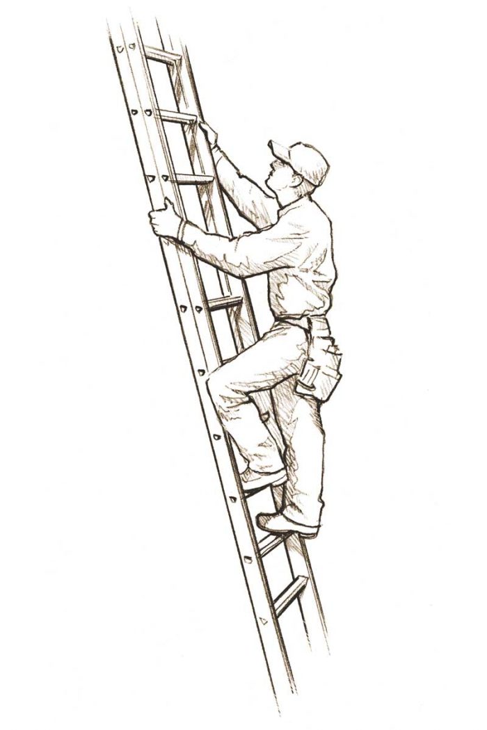 Extension Ladder Basics - Fine Homebuilding