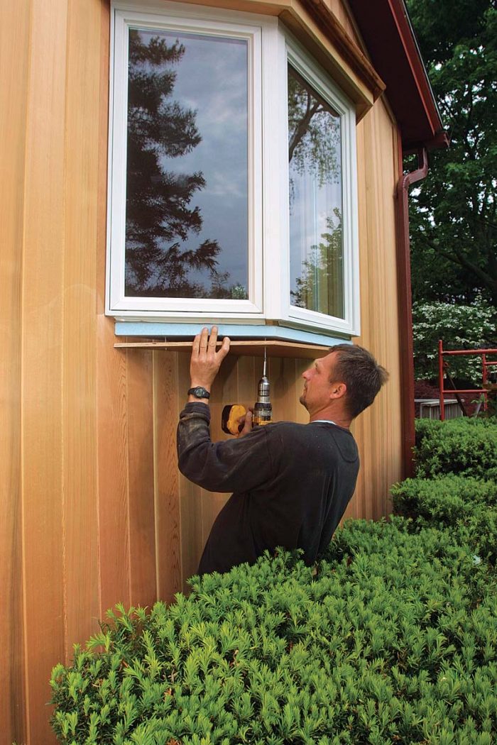 Installing a Bay Window by Yourself - Fine Homebuilding