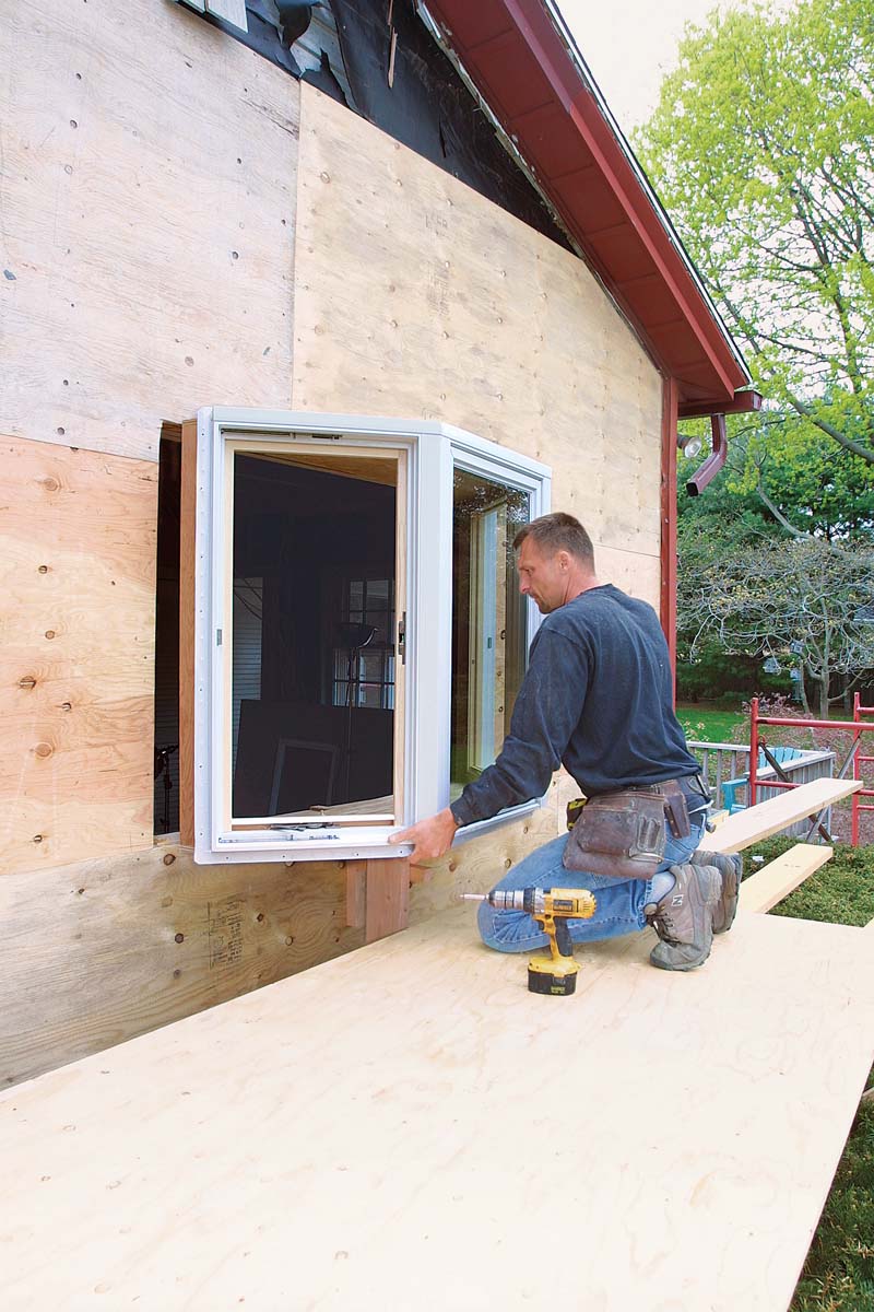 Installing a Bay Window by Yourself - Fine Homebuilding