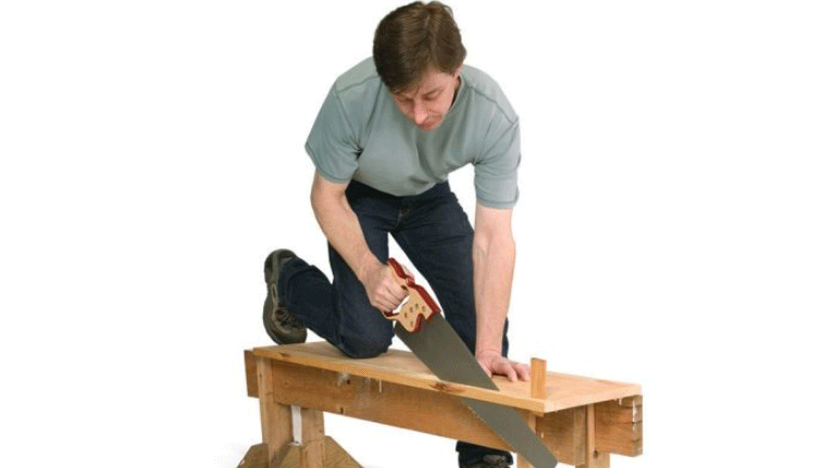 Cutting with a Handsaw - Fine Homebuilding