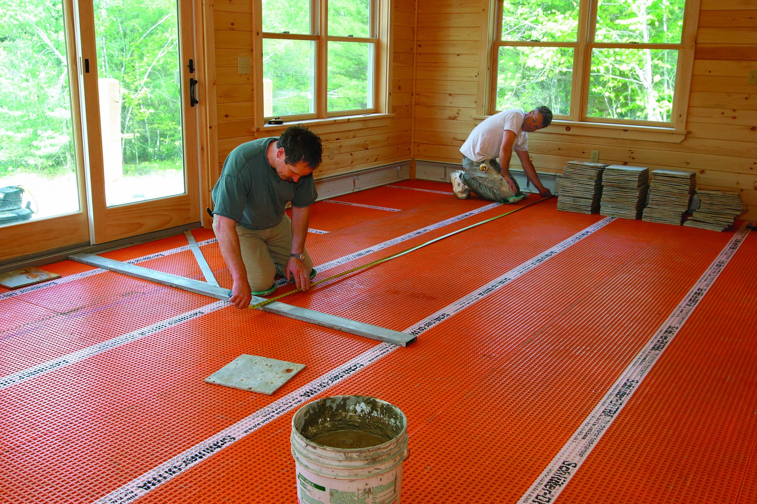 A Better Way to Tile a Big Floor - Fine Homebuilding