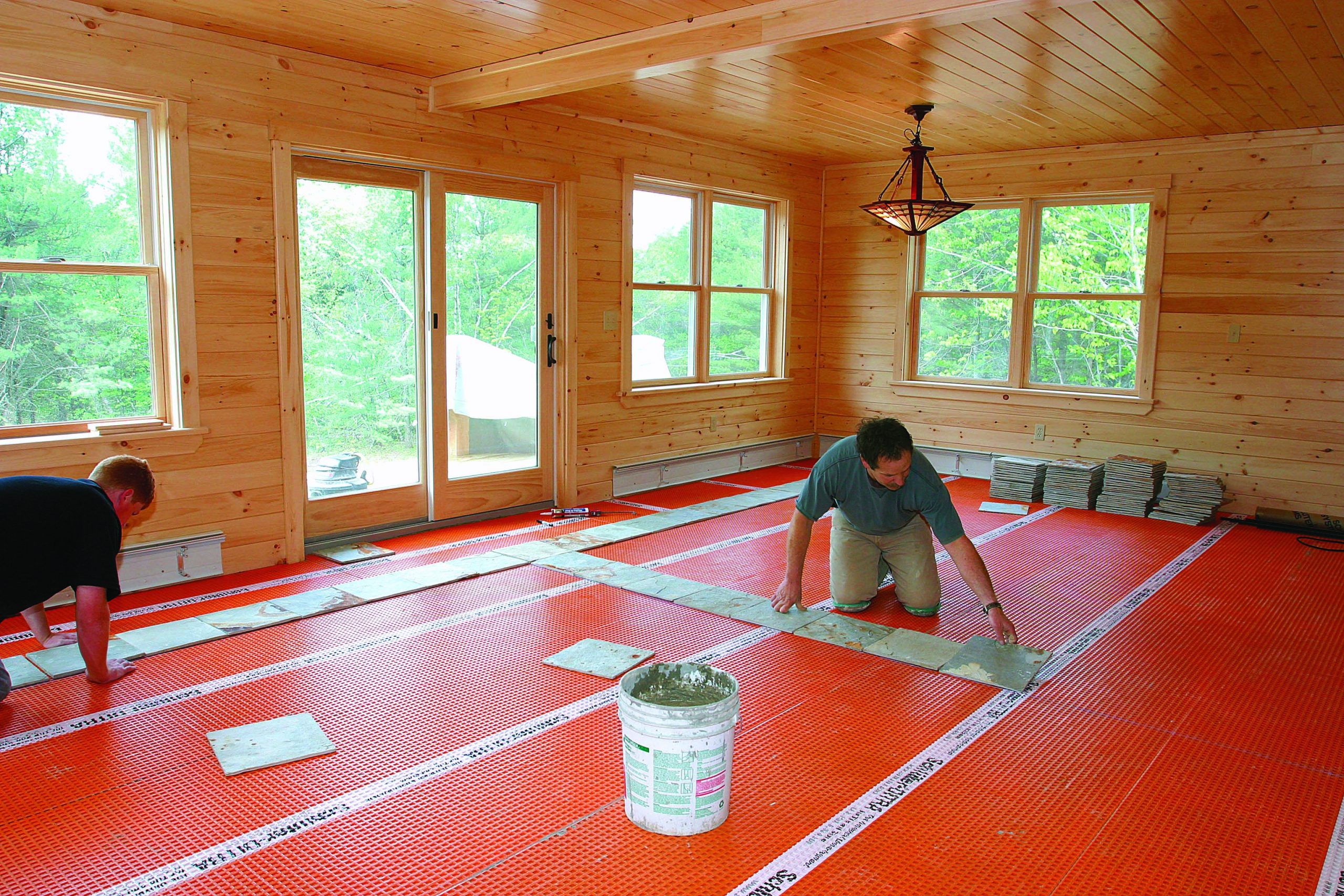 A Better Way to Tile a Big Floor - Fine Homebuilding