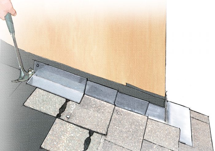 Installing Step Flashing to Prevent Roof Leaks - Fine Homebuilding