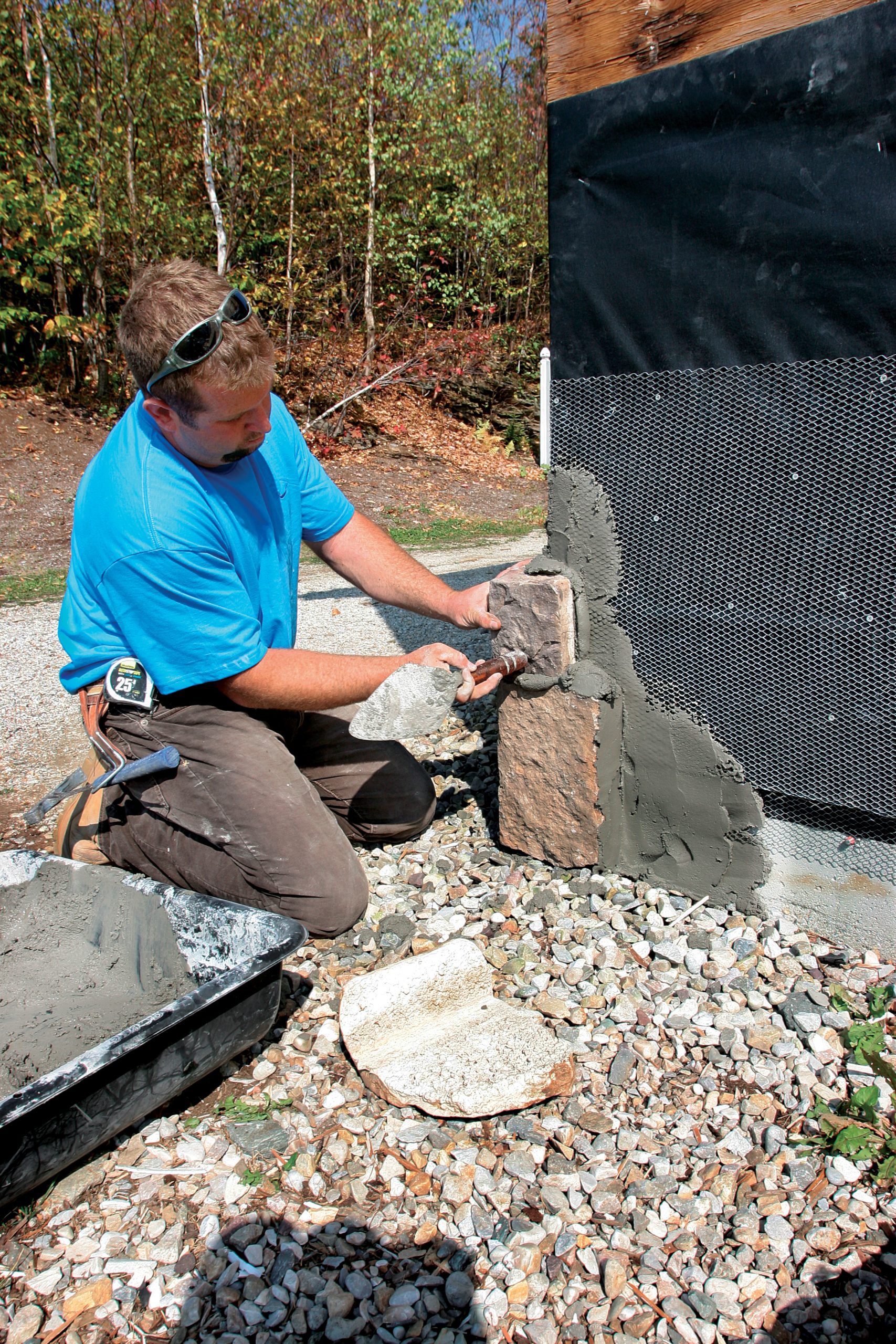 Working with Manufactured Stone - Fine Homebuilding