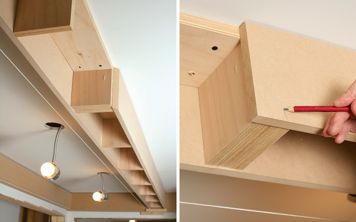 How to Build a Coffered Ceiling with Box Beams - Fine Homebuilding