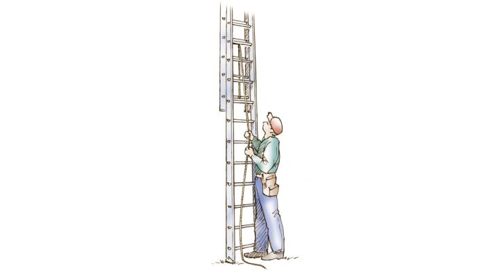 Using Extension Ladders Safely - Fine Homebuilding