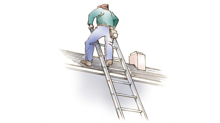 Using Extension Ladders Safely - Fine Homebuilding