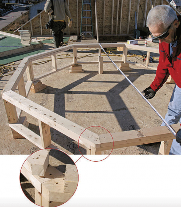 Framing an Octagonal Turret Roof - Fine Homebuilding
