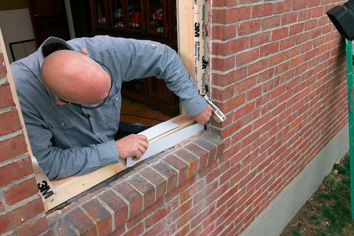 Install a Replacement Window in a Brick House - Fine Homebuilding