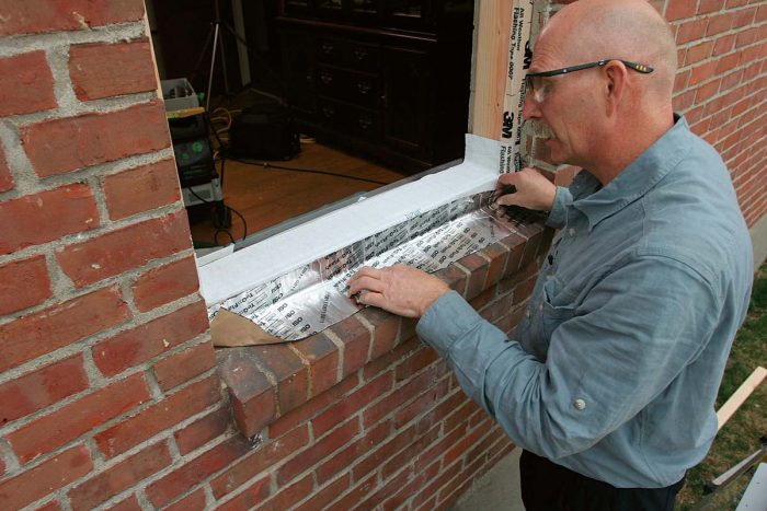 Install a Replacement Window in a Brick House - Fine Homebuilding