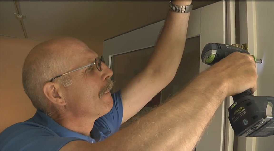 Installing Exterior French Doors: Adjust for Plumb, Level, and Square ...