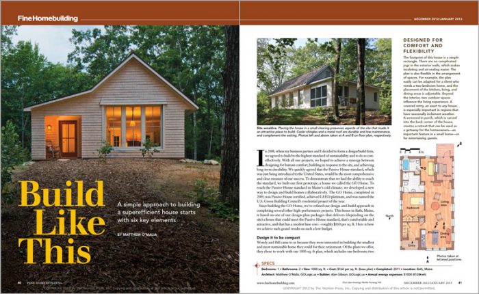 How to Build a Super-Efficient Small House on a Budget - Fine Homebuilding