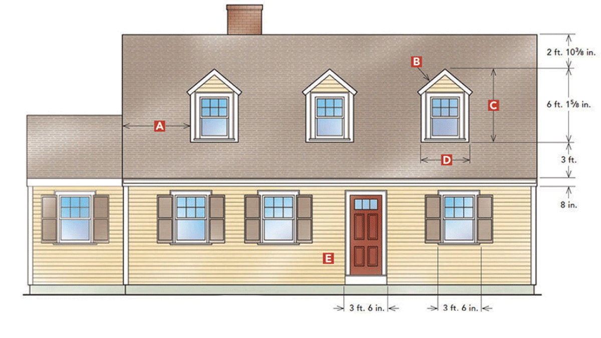 Designing Gable Dormers - Fine Homebuilding