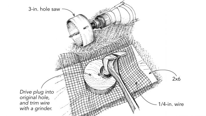 Homemade Bird Screen - Fine Homebuilding