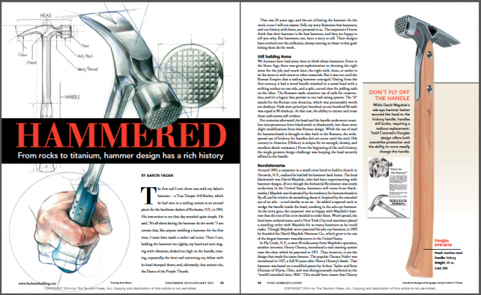 The History of Hammer Design - Fine Homebuilding