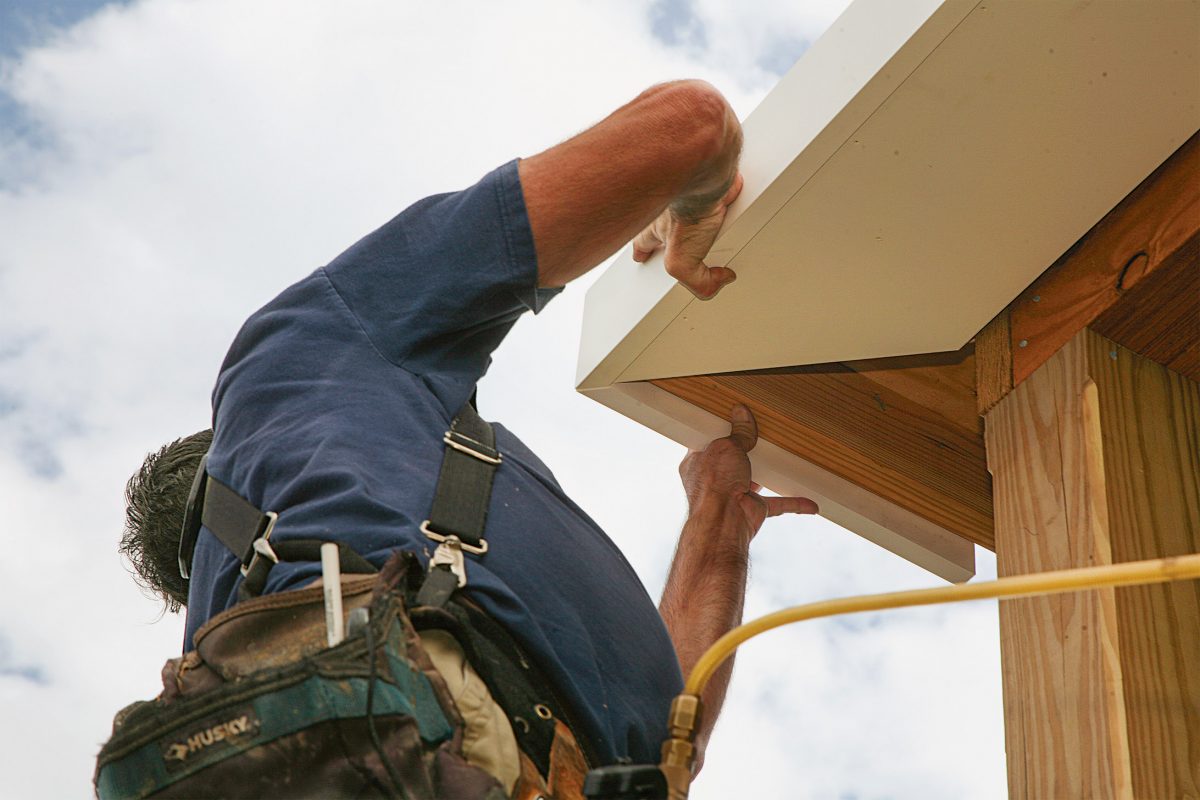 PVC Roof Trim - Fine Homebuilding