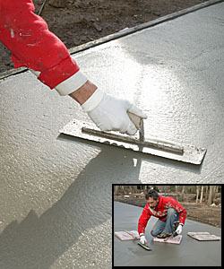 How to Finish a Concrete Patio Slab - Fine Homebuilding