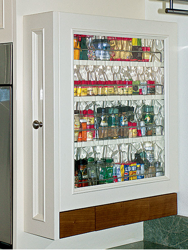 Smart spice storage - Fine Homebuilding