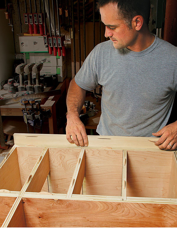 Dress up cabinet face frames with a mitered integral bead - Fine ...
