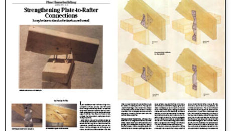 Strengthening Plate-to-Rafter Connections - Fine Homebuilding