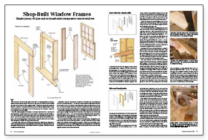 Shop-Built Window Frames - Fine Homebuilding