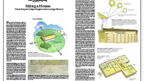 Siting a House - Fine Homebuilding