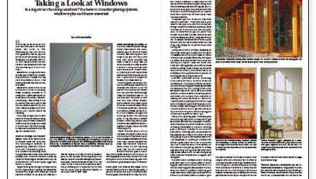 Taking a Look at Windows - Fine Homebuilding