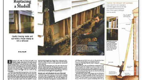 Replacing a Mudsill - Fine Homebuilding