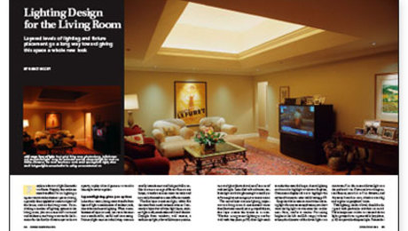 Lighting Design for the Living Room - Fine Homebuilding