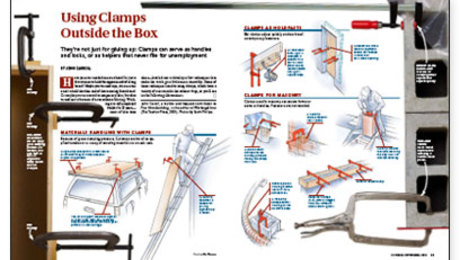 Using Clamps Outside the Box - Fine Homebuilding