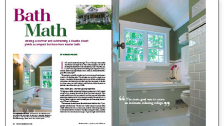Bath Math - Fine Homebuilding