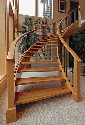 Laminating Curved Stair Stringers - Fine Homebuilding