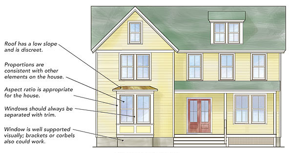 Bay Windows That Belong - Fine Homebuilding