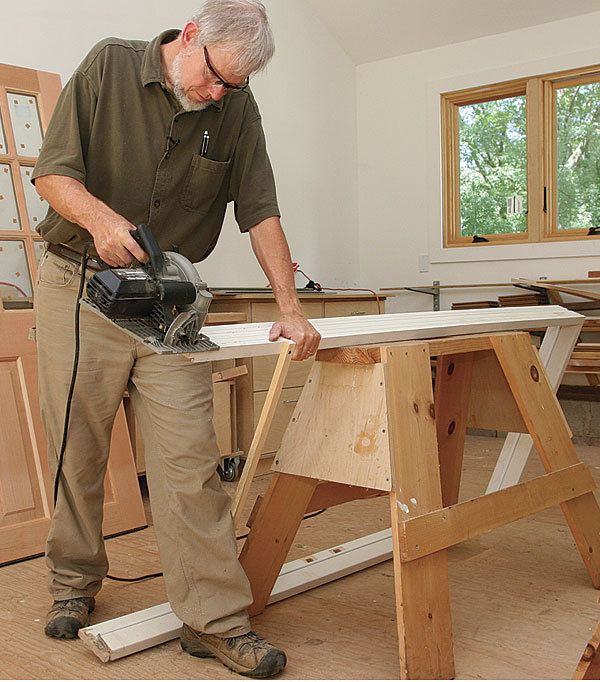 Cutting a Prehung Exterior Door - Fine Homebuilding