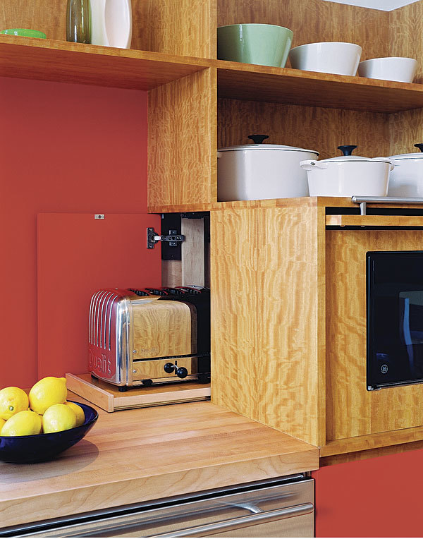 Tuck Away the Toaster - Fine Homebuilding