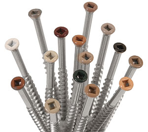More options for color-matched deck screws - Fine Homebuilding