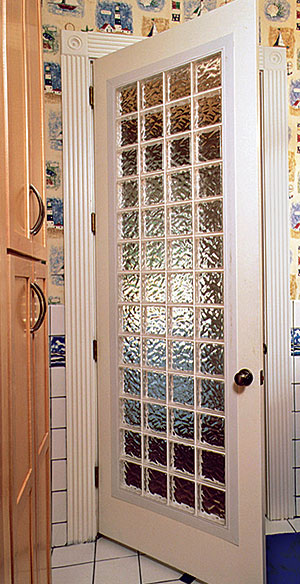 Glass-block doors made easy - Fine Homebuilding