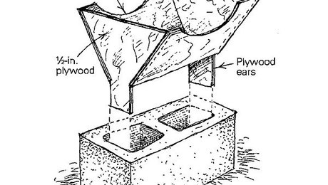 Concrete funnel - Fine Homebuilding
