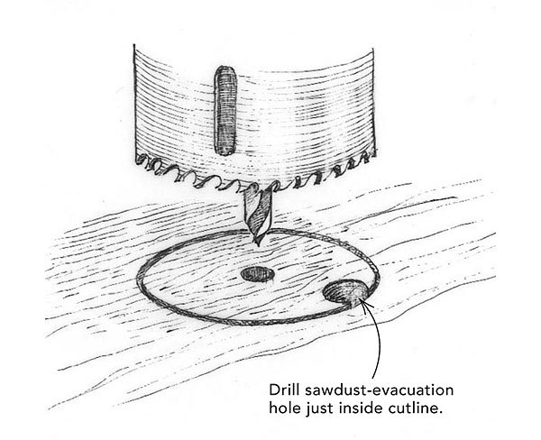 Improved hole-saw performance - Fine Homebuilding