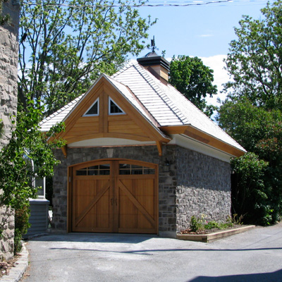 Manufactured Stone Walls Garage