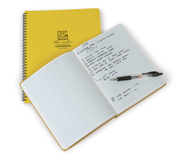 All-Weather Writing Paper - Fine Homebuilding