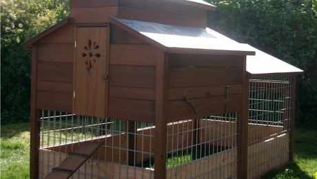Salvaged Redwood Hen House - Fine Homebuilding