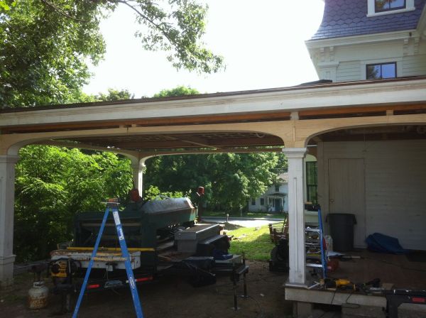 Adding a Porte-Cochere - Fine Homebuilding