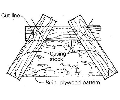 Radiused window casings - Fine Homebuilding